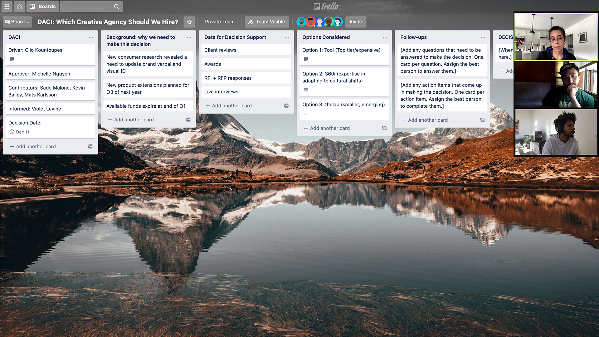 DACI: un marco para la toma de decisiones | Atlassian Team Playbook