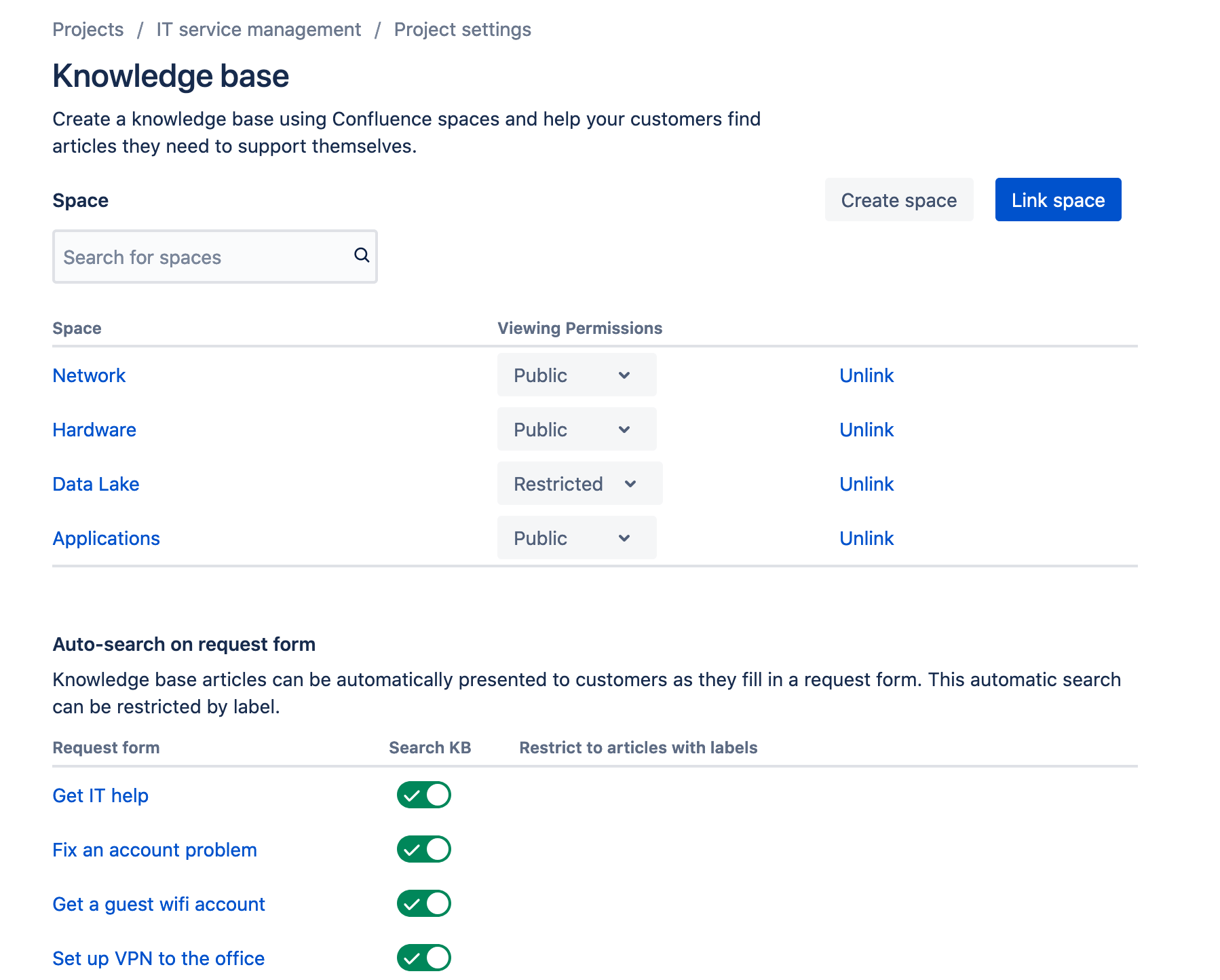 What’s new in Jira Service Management - Multiple Confluence