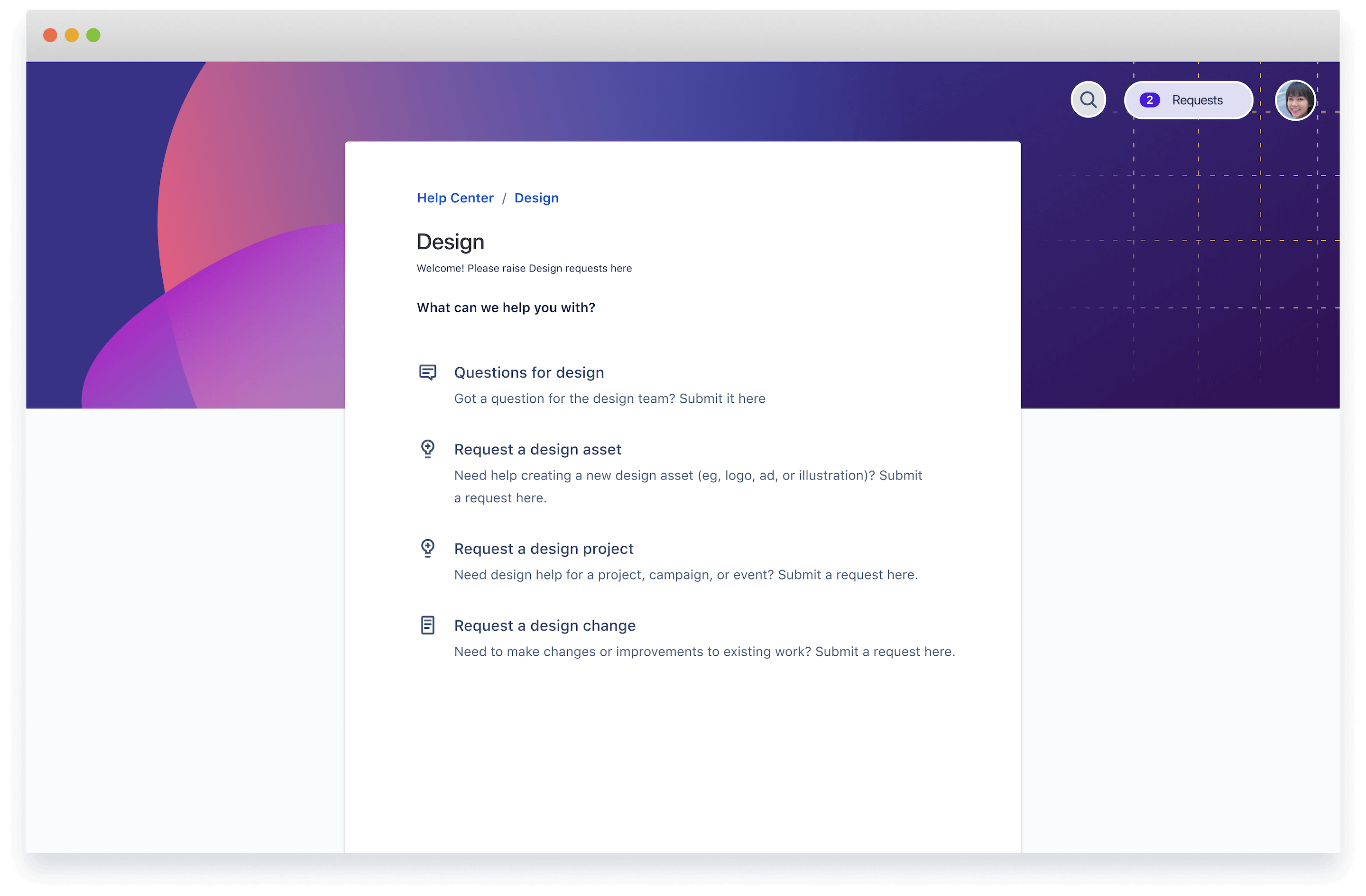Design Service Management Template | Jira Templates