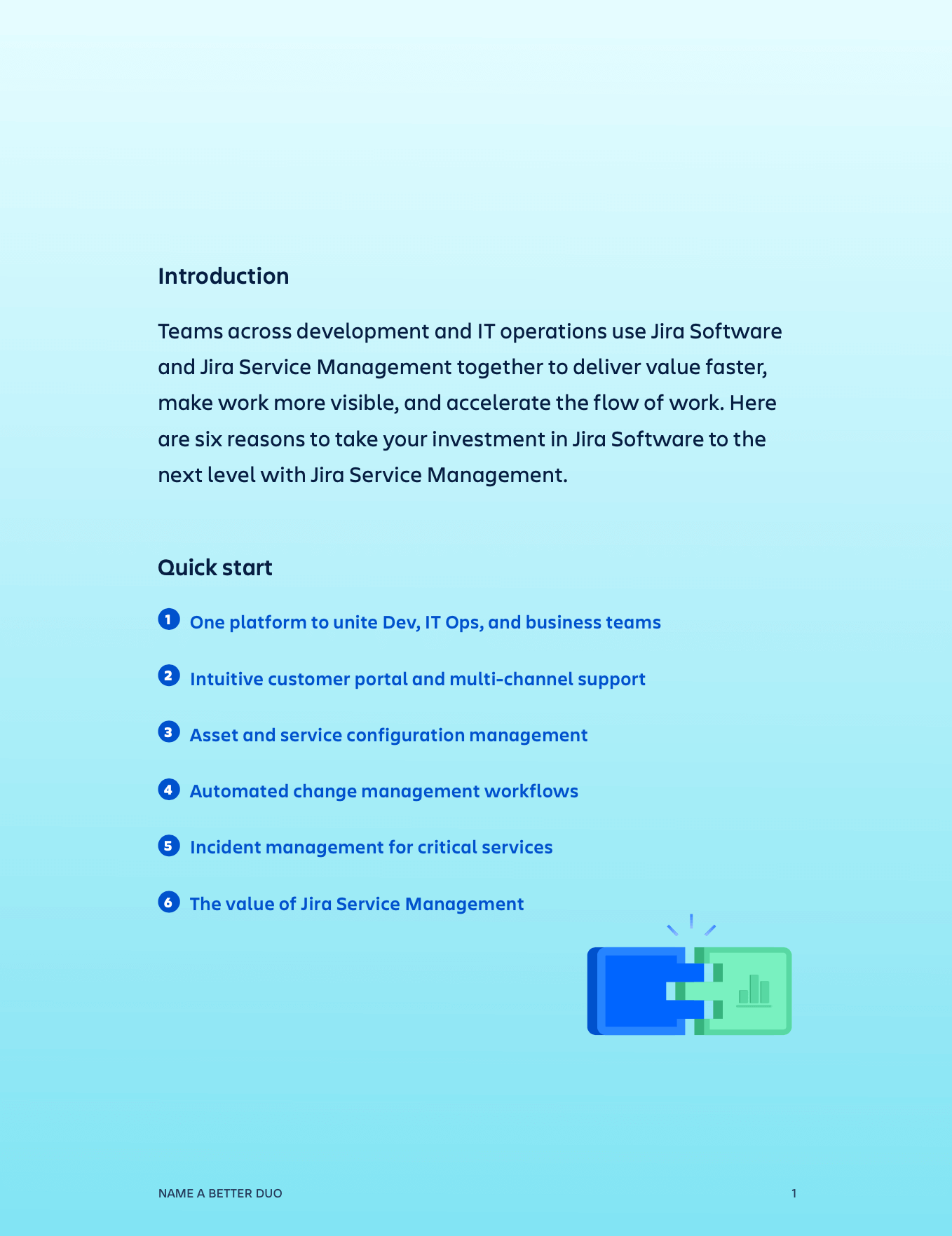 JSW + JSM Better Together Datasheet | Atlassian