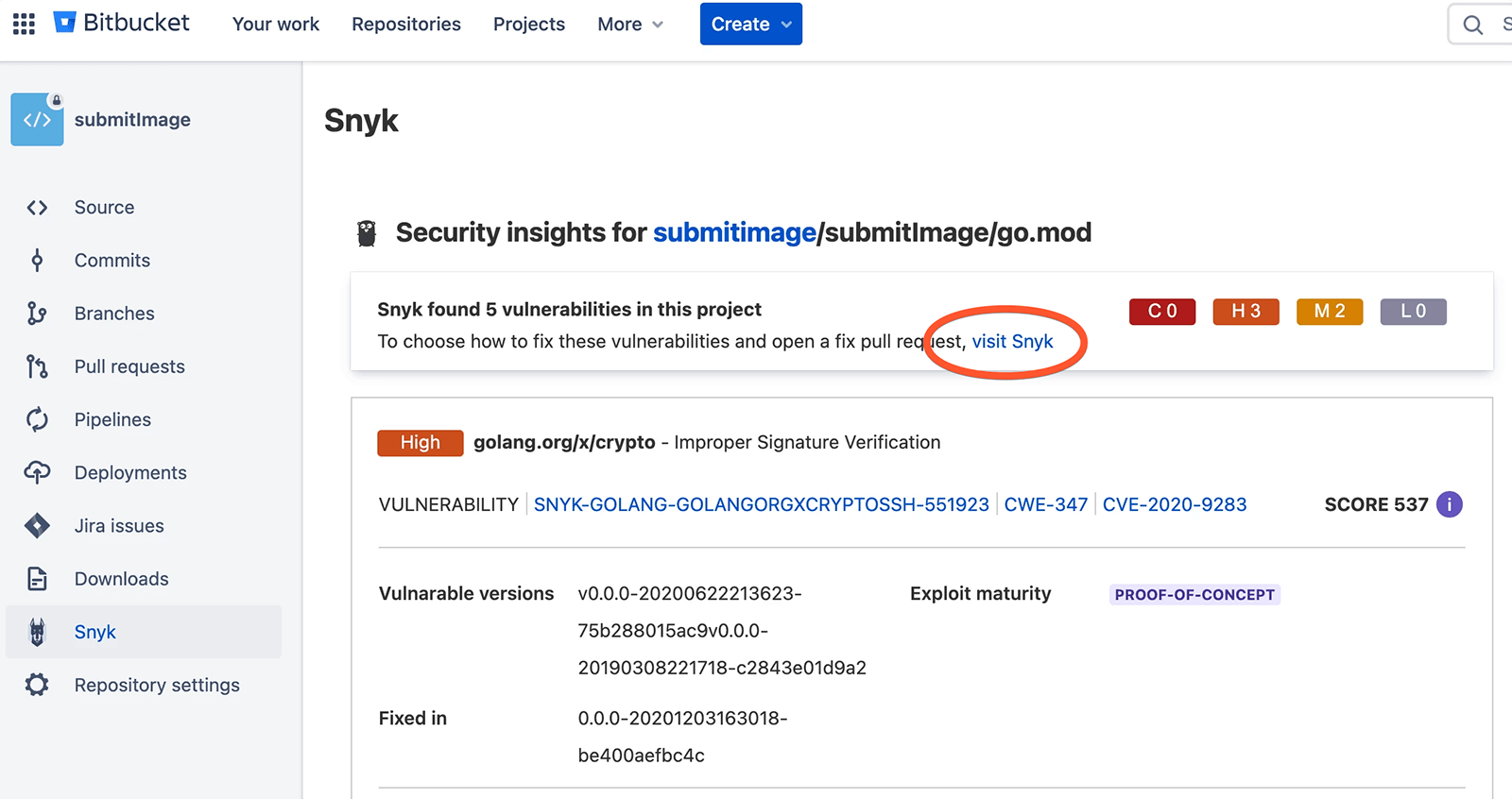 Integrate Snyk into Atlassian Open DevOps | Atlassian