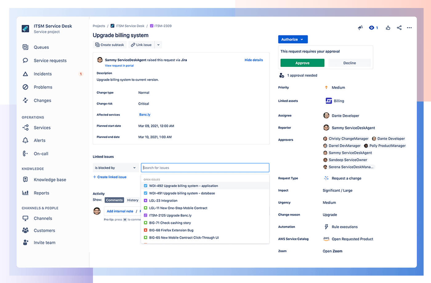 Jira Service Management と Jira Software の統合 | Atlassian