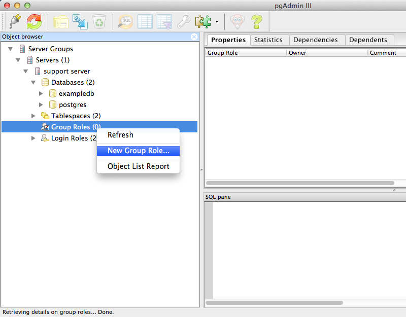 Setting Up a User in PostgreSQL Using pgAdmin | Atlassian