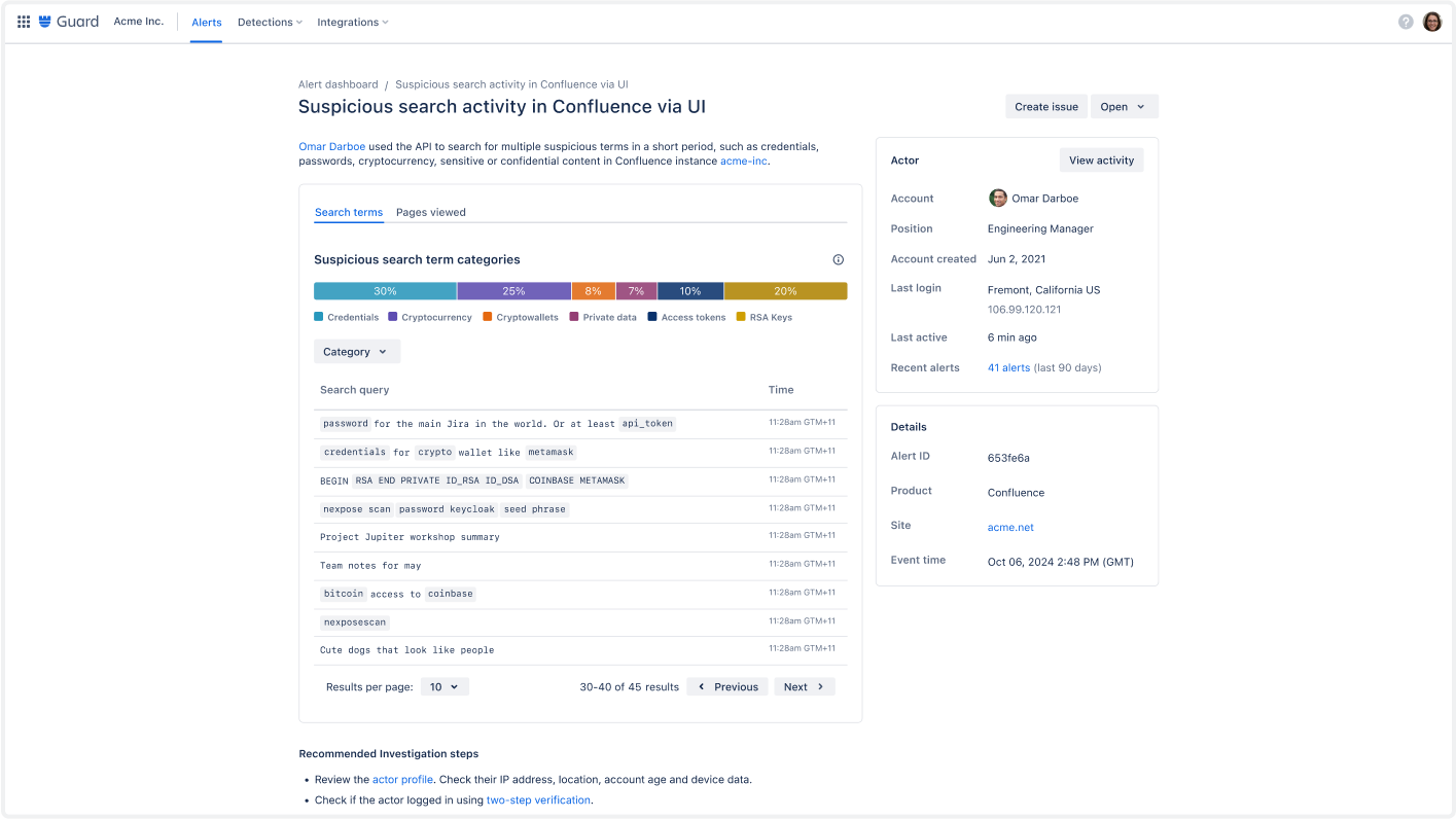 Atlassian Guard - Product Capabilities | Atlassian