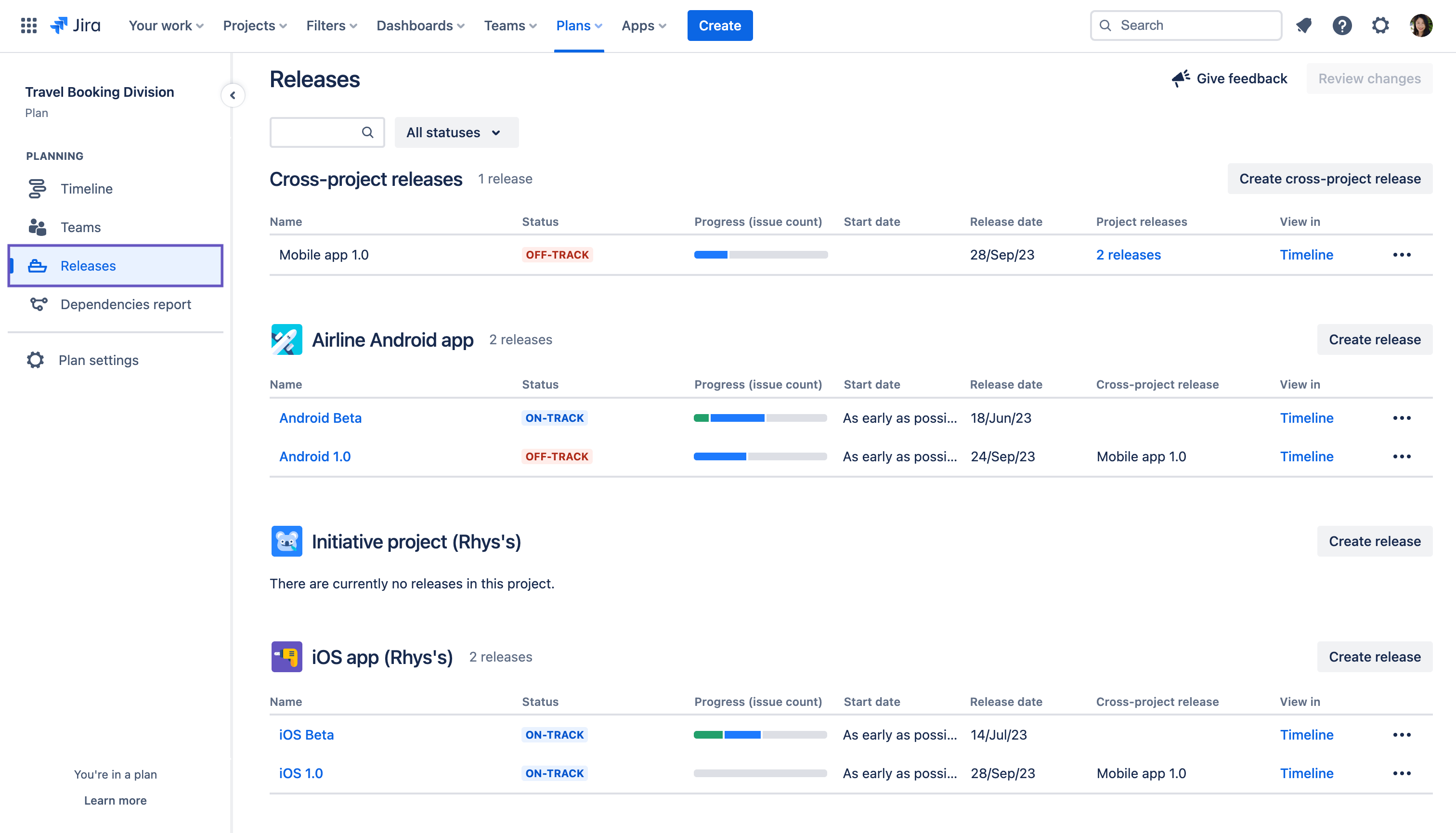 Guia de Advanced Roadmaps | Jira Software | Atlassian