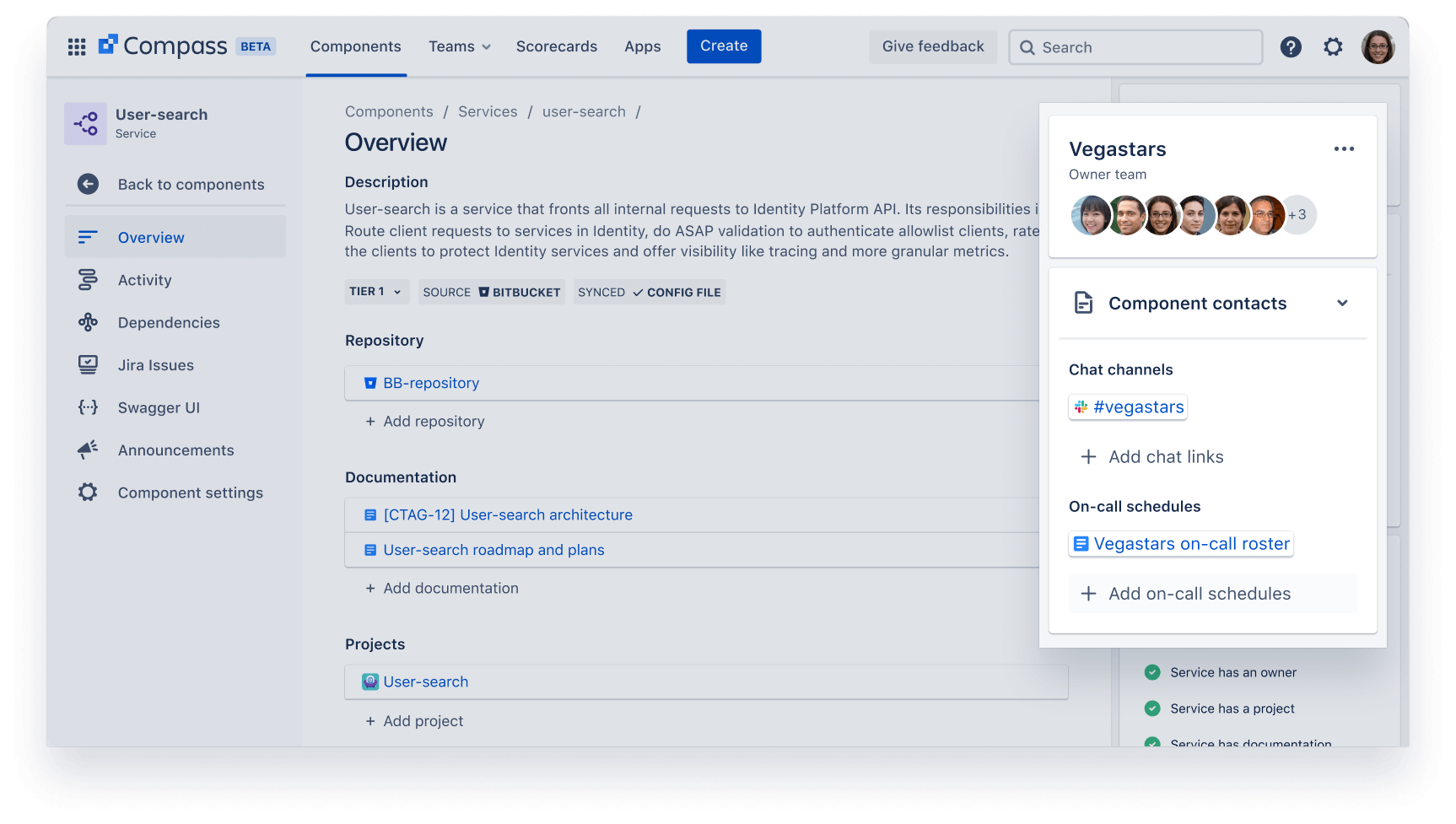 Compass | Mission control for your distributed architecture