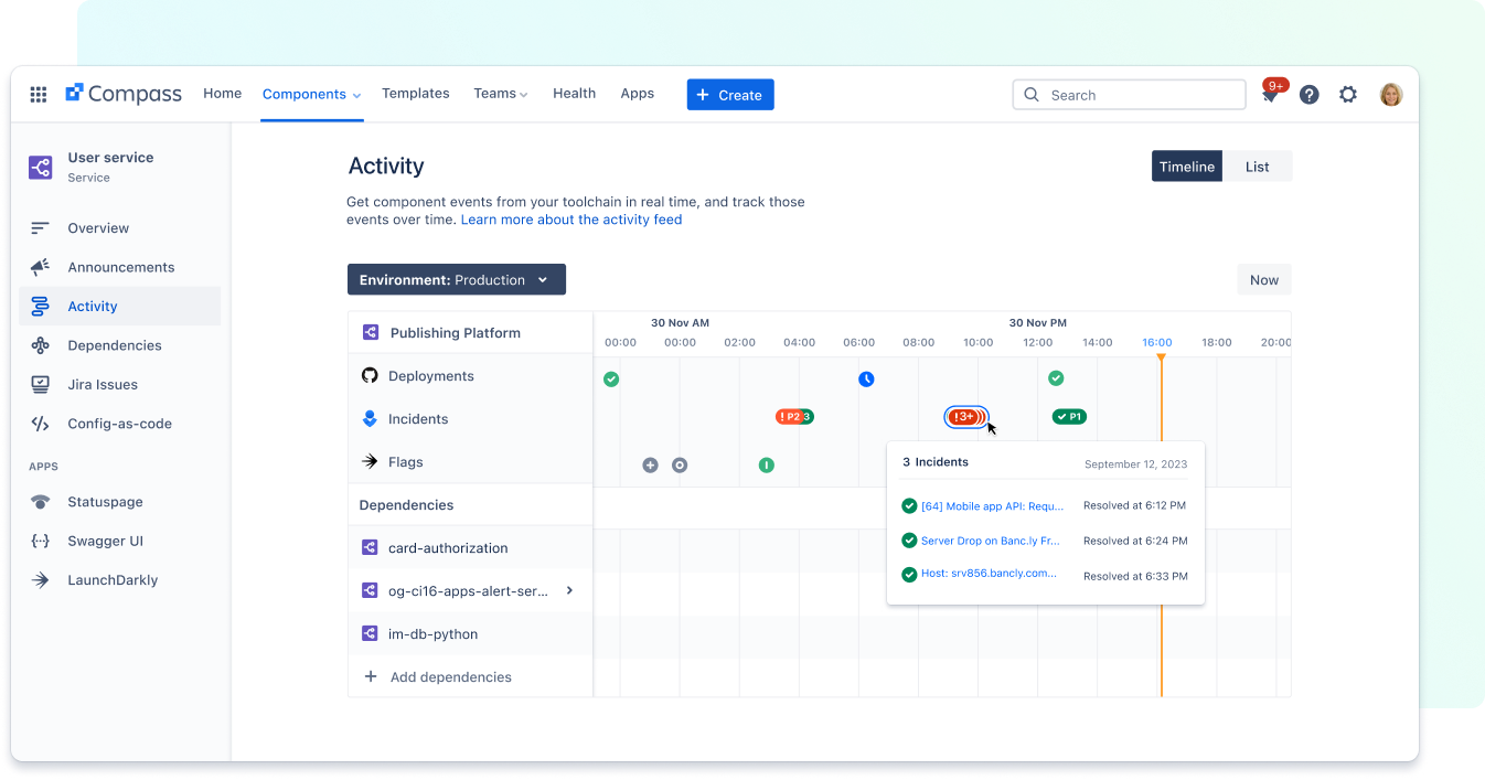 Compass– Funktionen | Atlassian