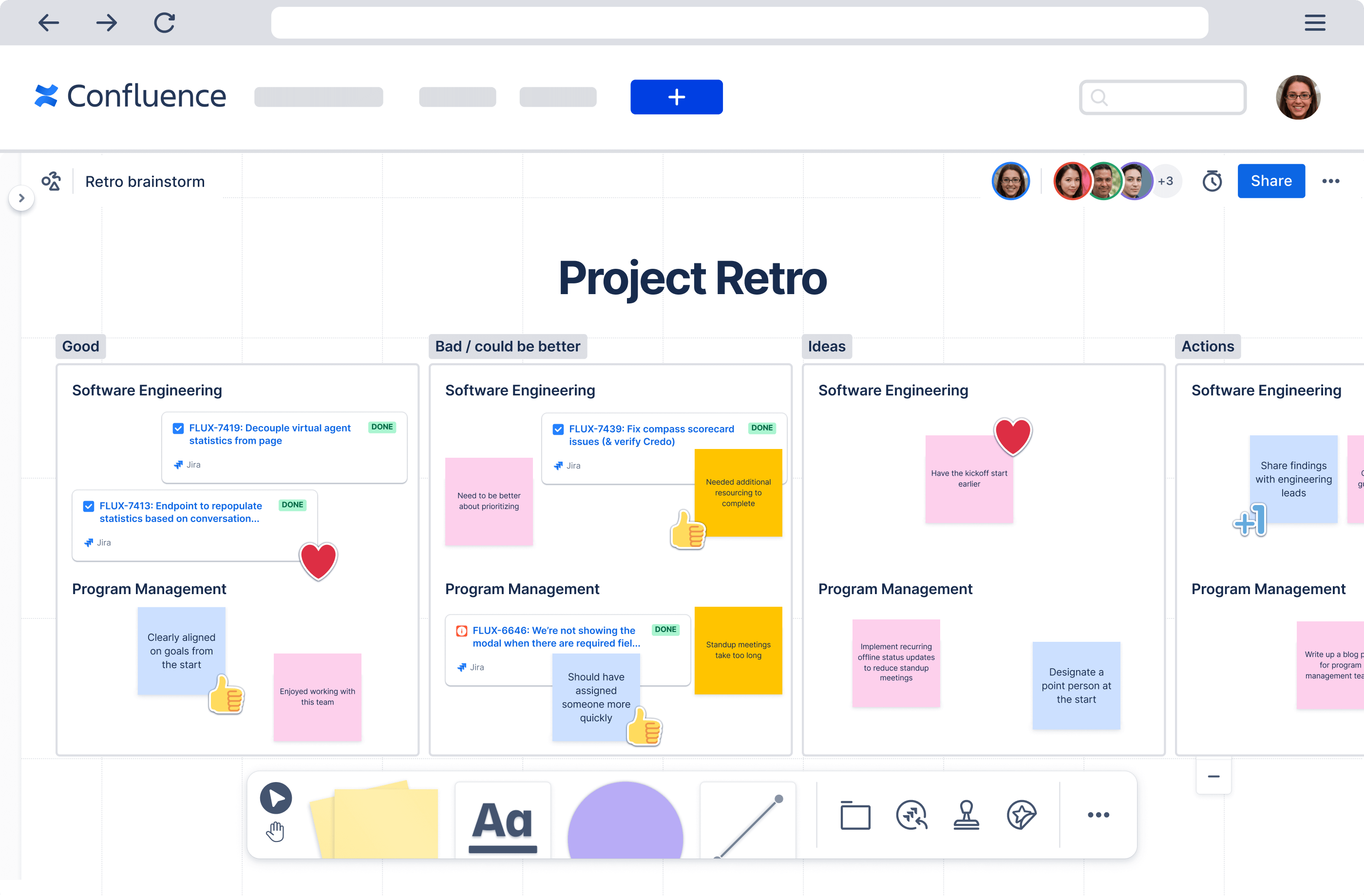 Desarrolla y publica más rápido con Confluence | Atlassian