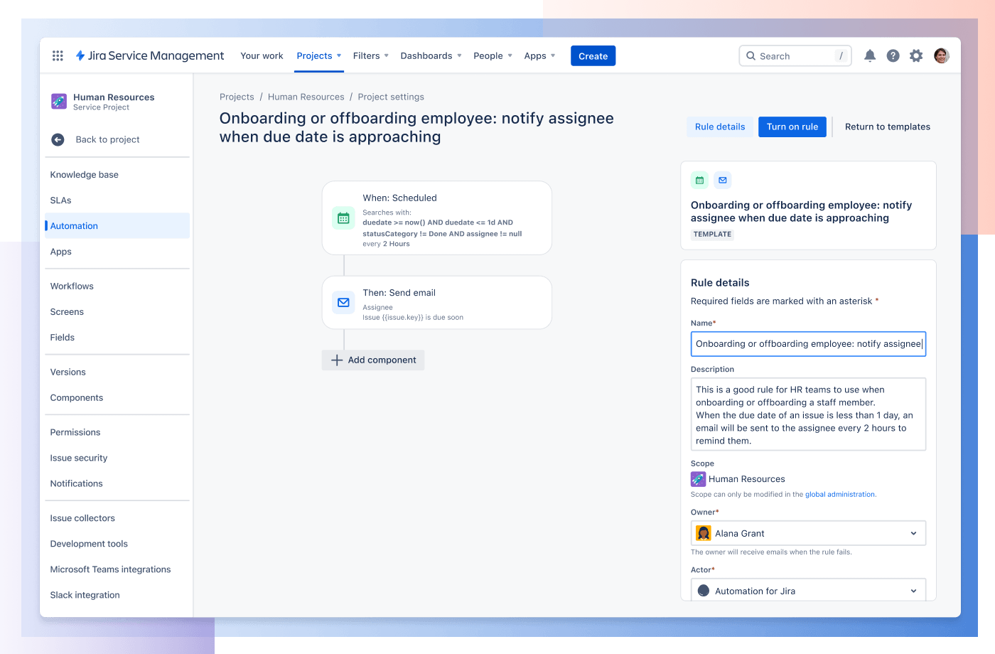 HR 팀을 위한 Jira Service Management | Atlassian