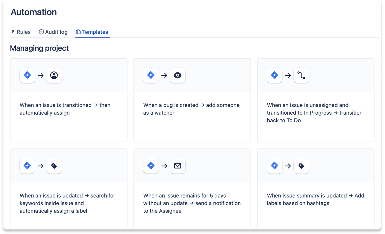 Process Control Template | Jira Templates