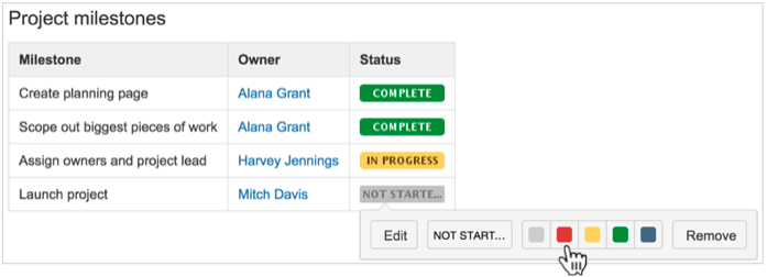 Confluence 101: create content with pages | Atlassian