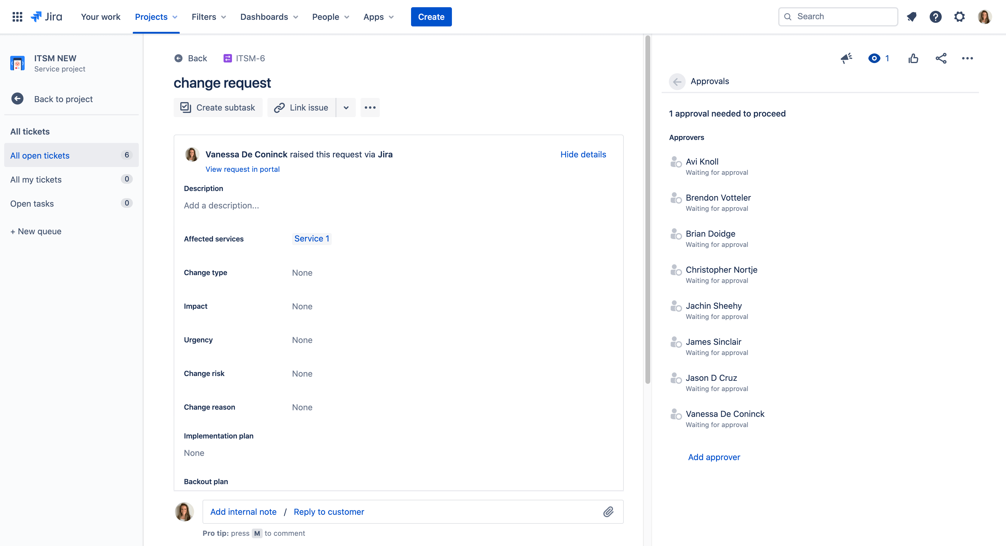 What's new in Jira Service Management - Group Approvals