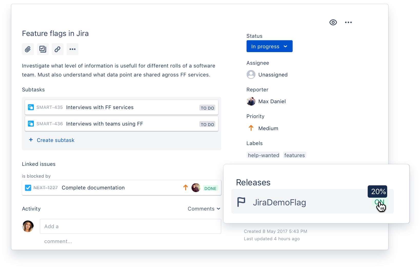 Outcome Driven Development with Jira and Bitbucket