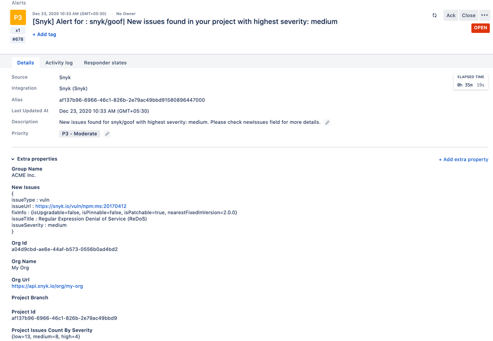 Snyk Integration with Atlassian Open DevOps | Atlassian