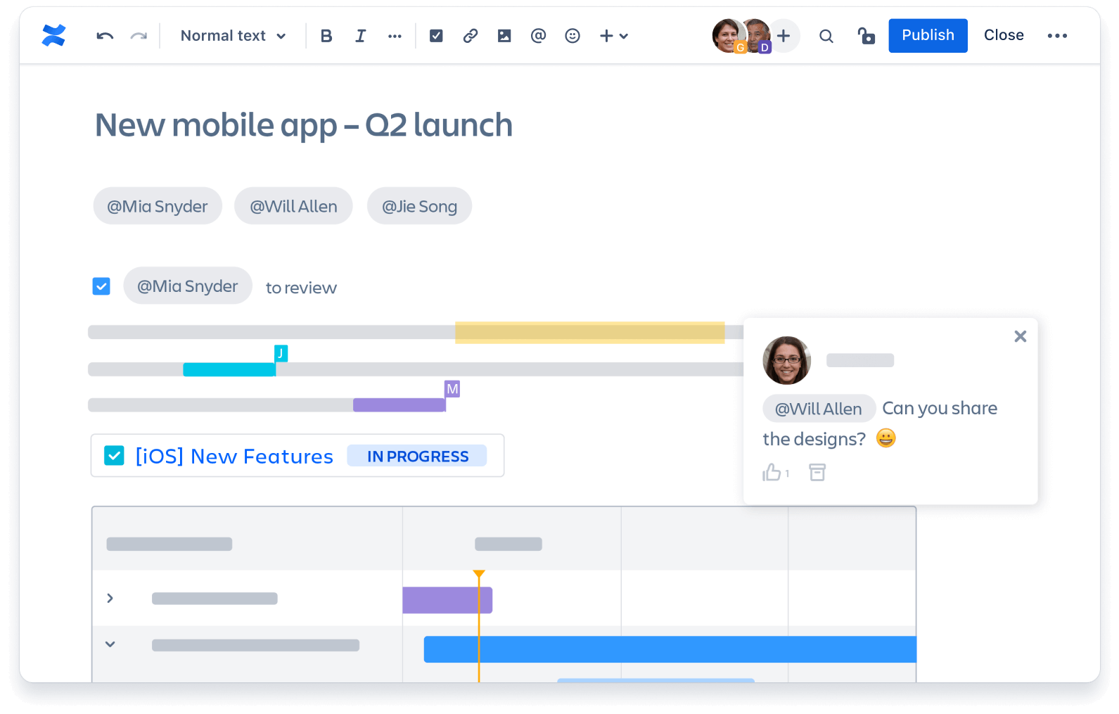 Confluence-Funktionen – Was ist neu in Confluence?