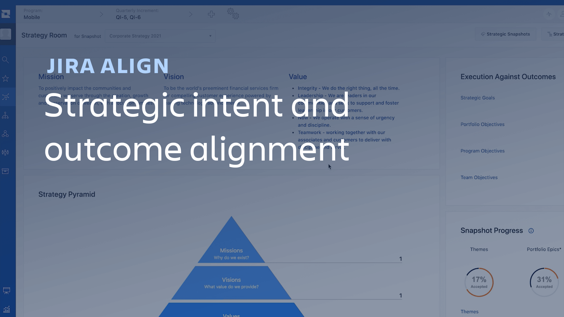 Jira Align Demo Center | Atlassian
