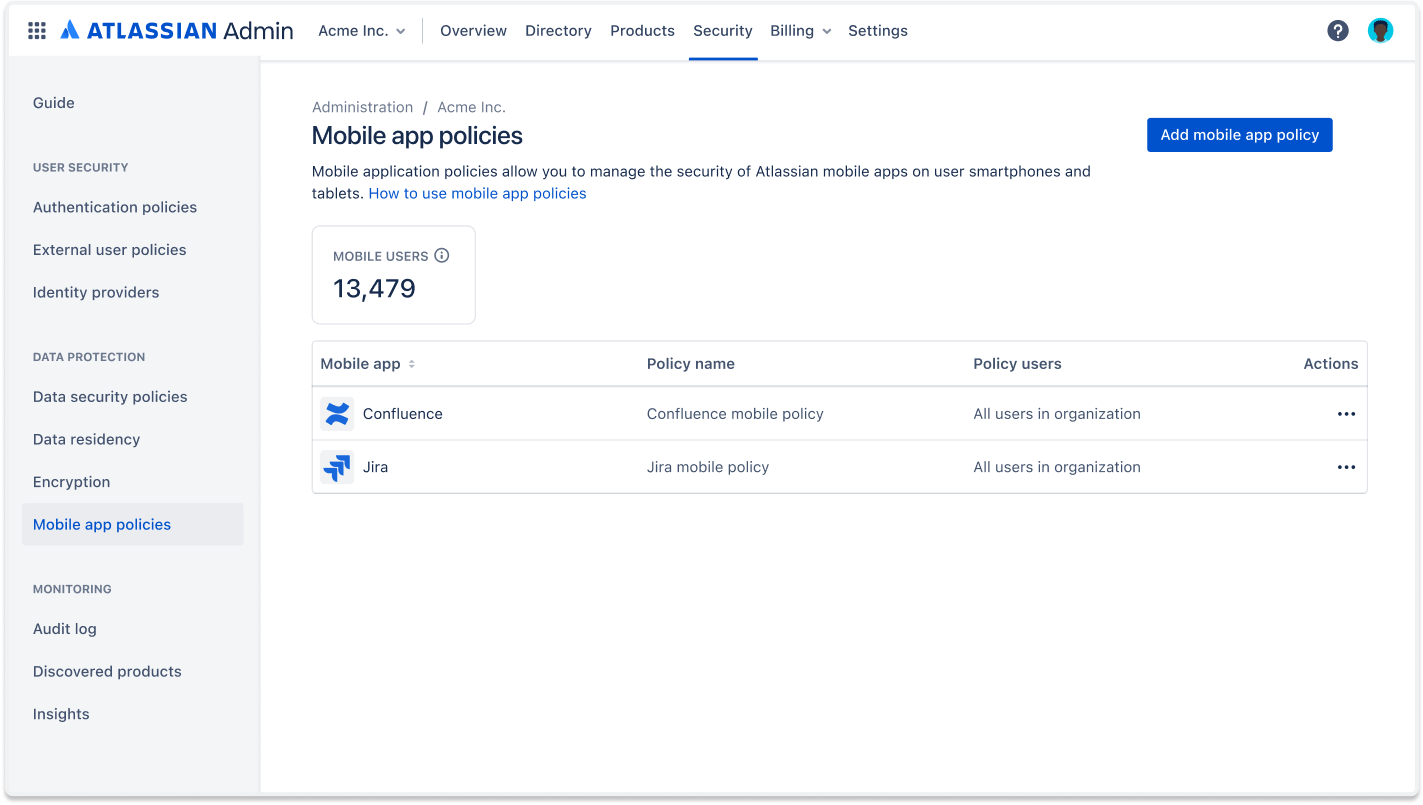 Atlassian Guard - Product Capabilities | Atlassian