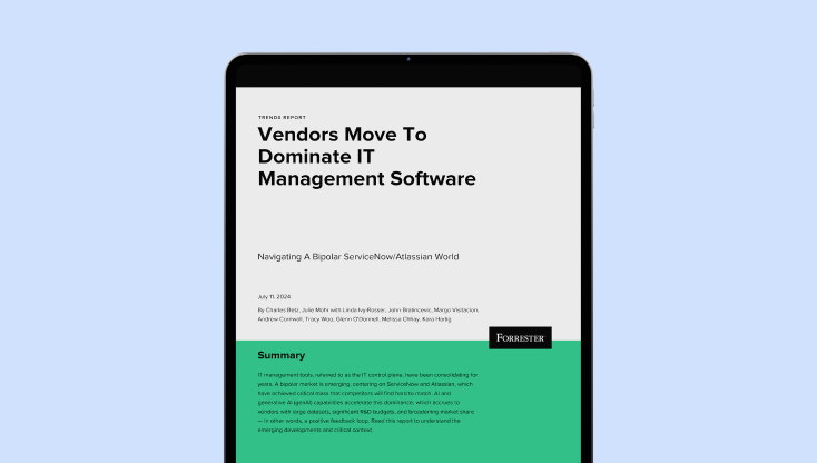 Forrester: Vendors Move to Dominate IT Management Software | Atlassian