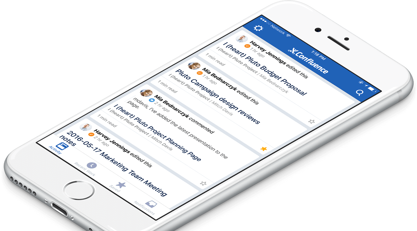 Confluence for iPhone | Atlassian