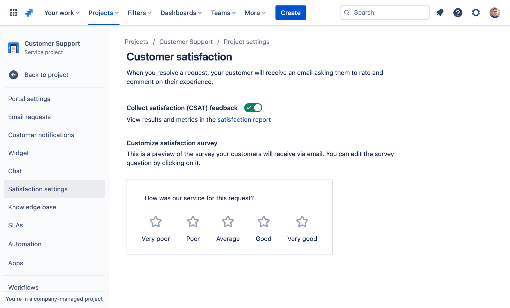 Service management for customer service teams | Atlassian