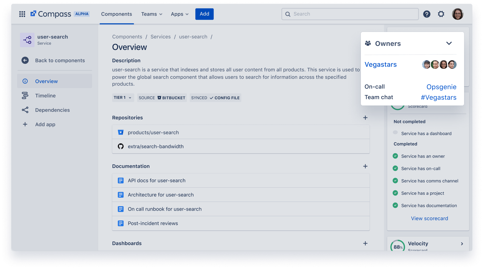Compass | 분산된 아키텍처를 위한 미션 컨트롤 | Atlassian