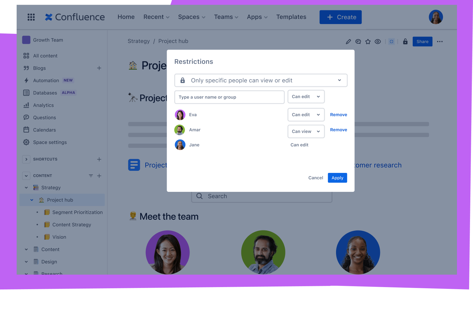 Confluence Standard-abonnement | Atlassian