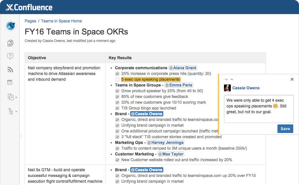 Confluence - Team Collaboration Software | Atlassian Confluence - Team Collaboration Software | Atlassian