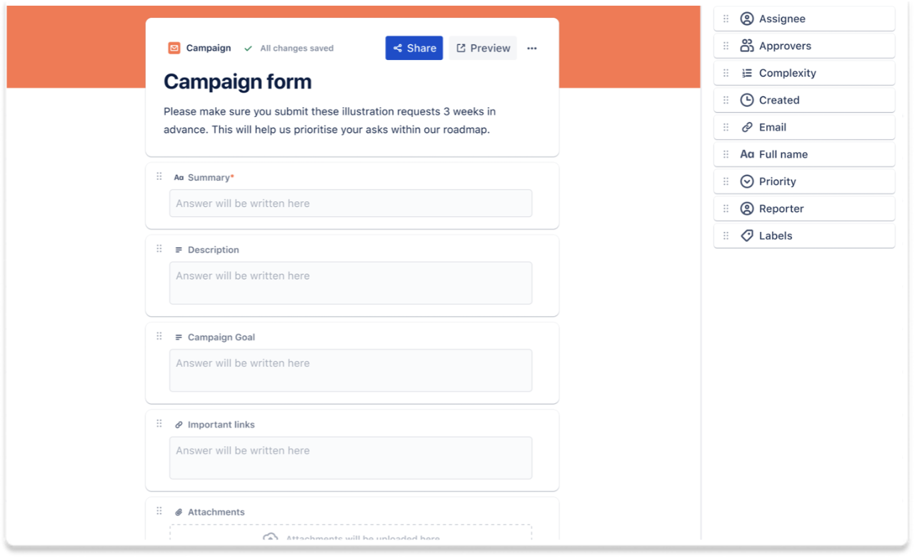 RFP Process Template | Jira Templates