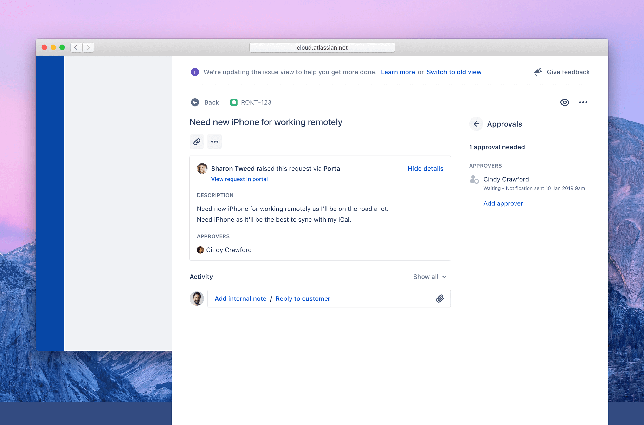 What's new in Jira Service Management - Mobile approvals