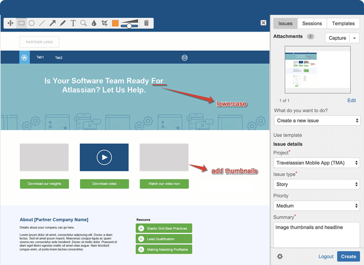 Capture for Jira | Atlassian