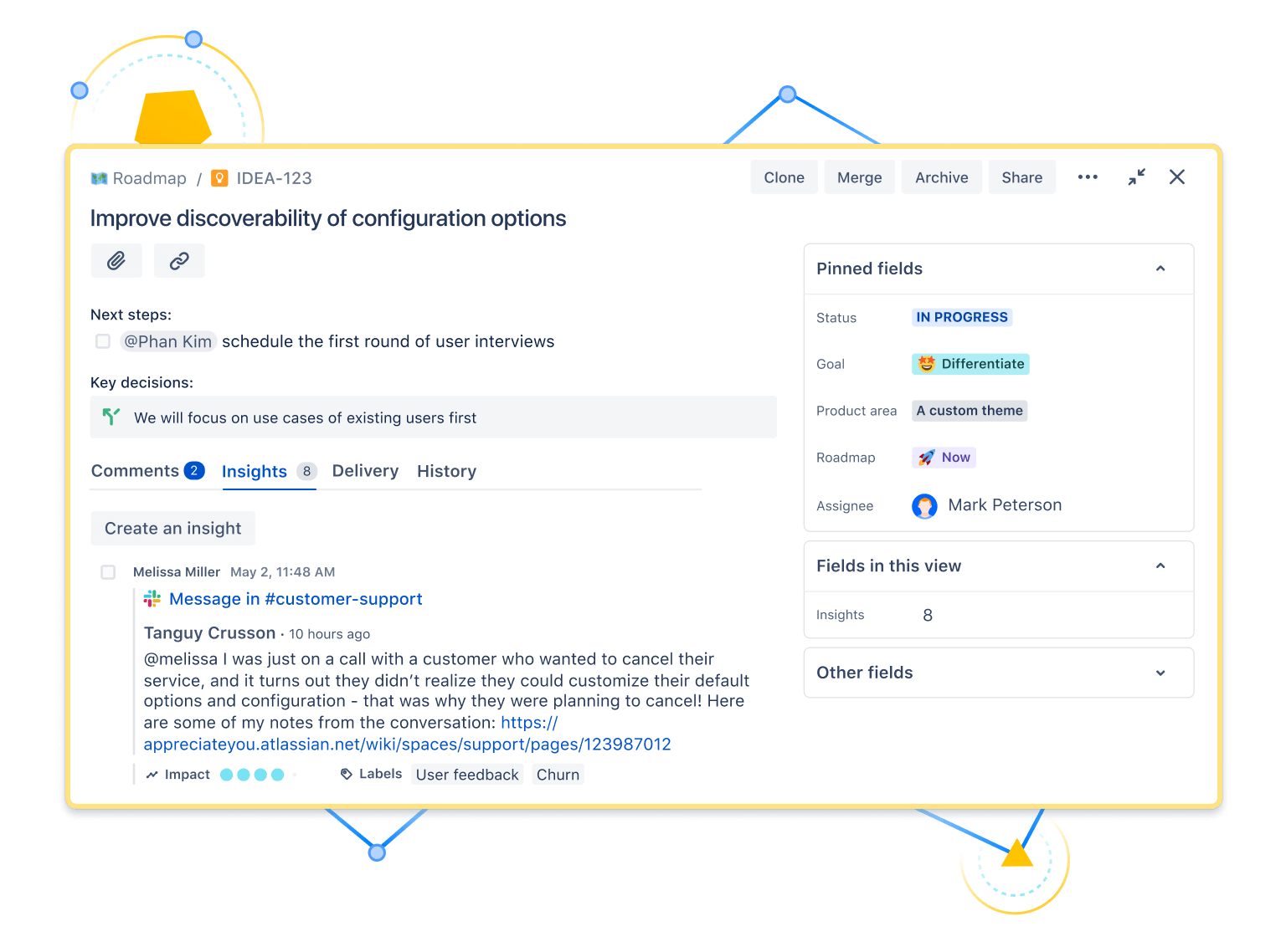 Jira Product Discovery 優先順位付けとロードマップのツール Atlassian