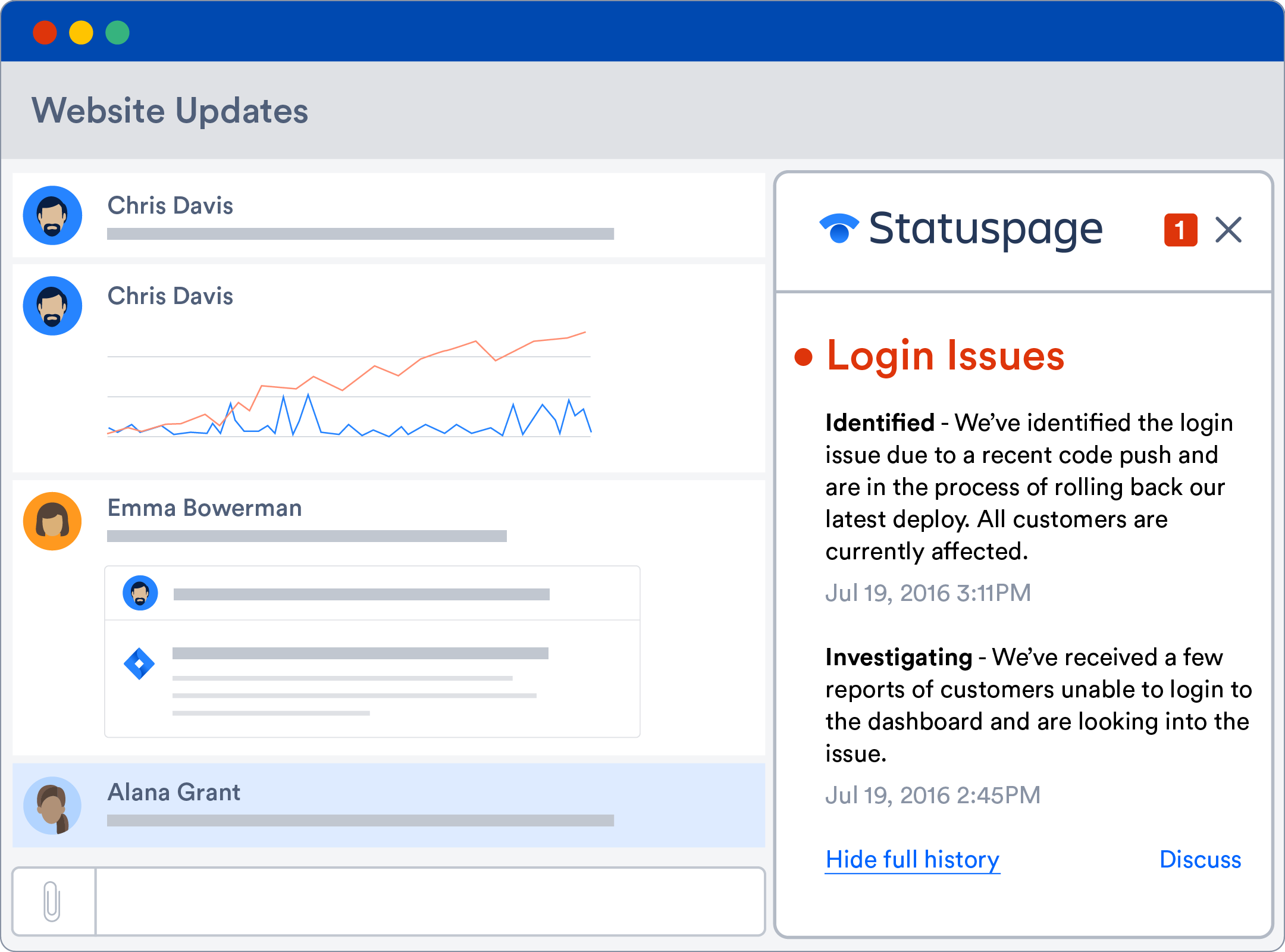 Statuspage Private Pages | Atlassian | Statuspage
