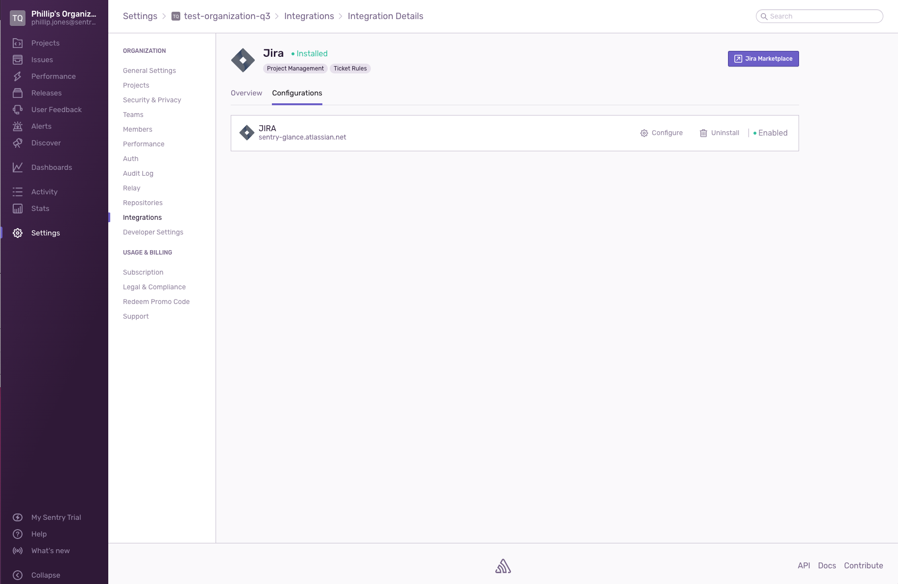Tutorial zur Integration von Sentry in Jira | Atlassian