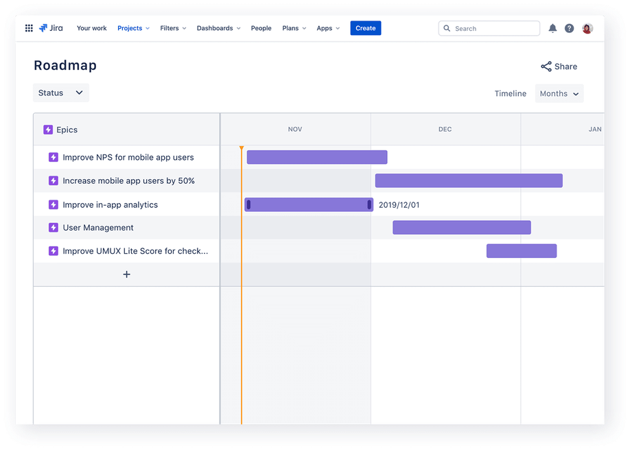 Compare Jira Software Cloud and Data Center features