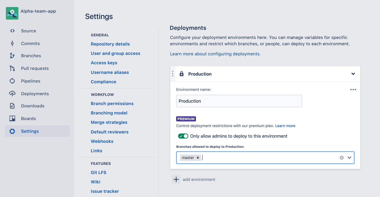 Bitbucket Cloud Premium | Atlassian