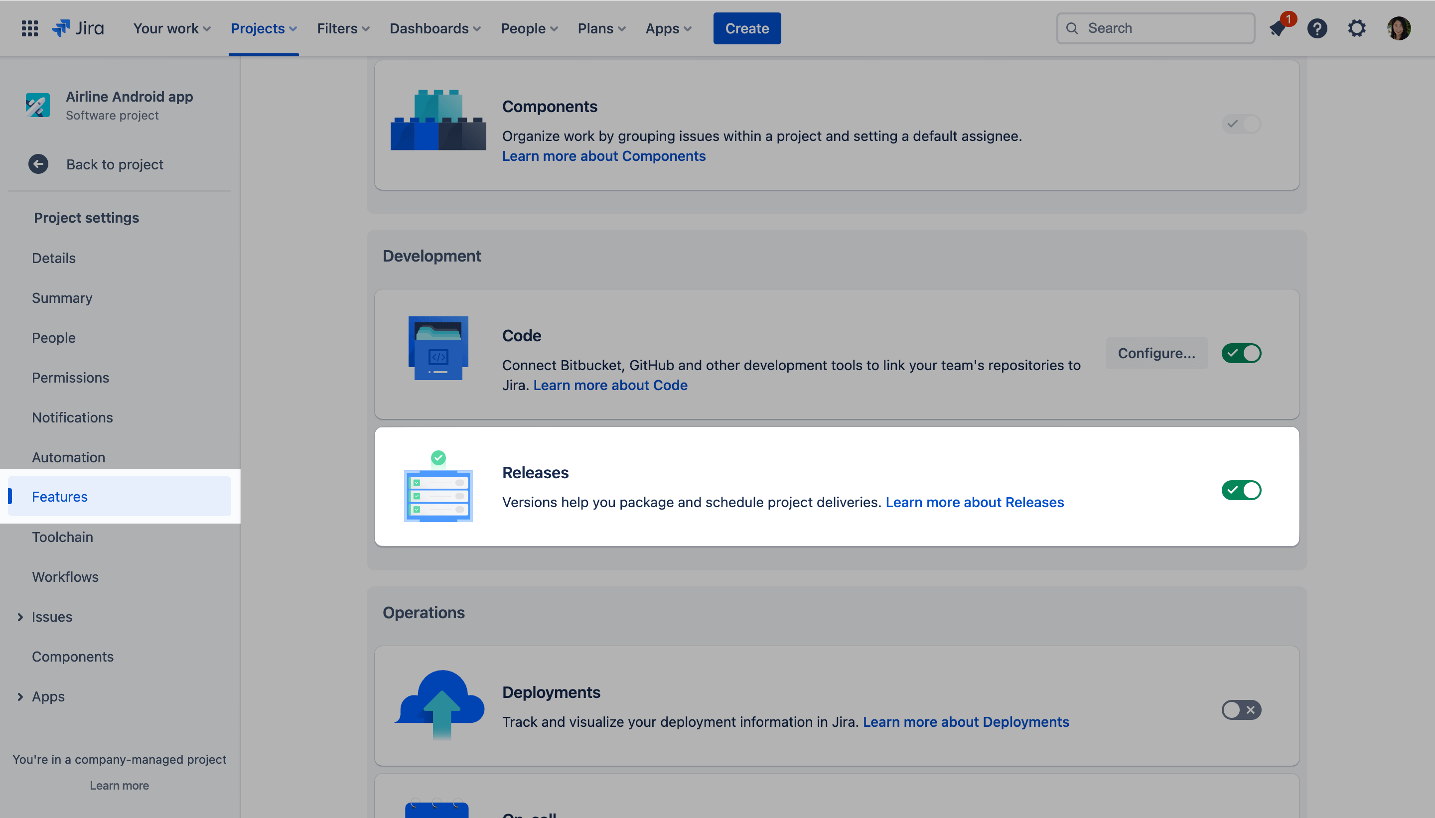 Jira Software의 버전 알아보기 | Atlassian